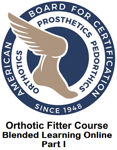 ABC Orthotic Fitter Course Part I - Blended Learning Class – CFS Allied ...